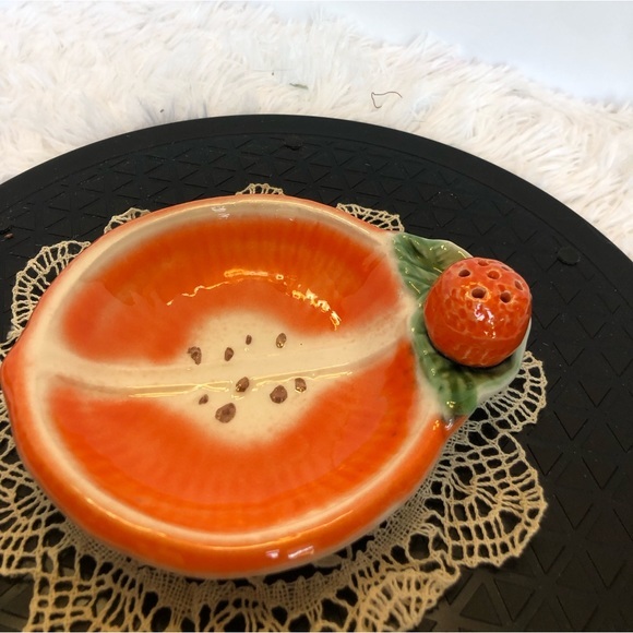 Kitchen | Vintage Citrus Dish Orange Made In Italy | Poshmark
